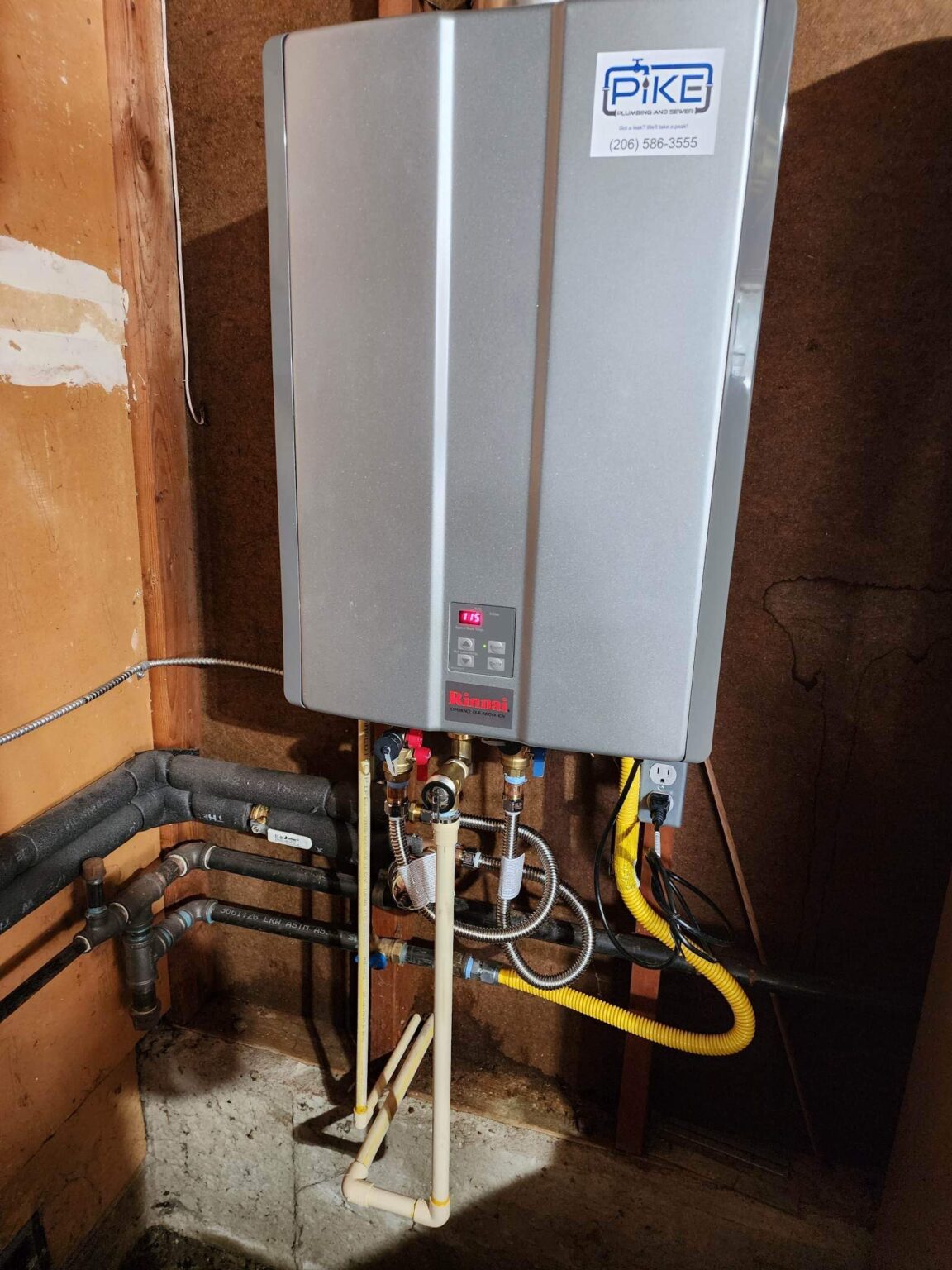 Tankless Water Heater Installation | Pike Plumbing